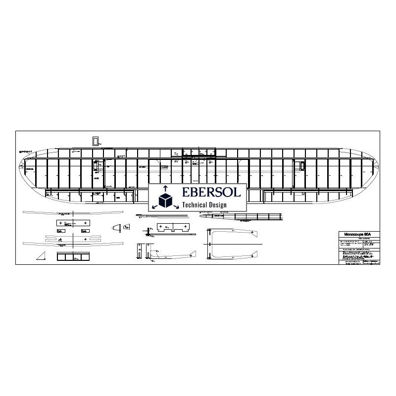 Monocoupe 90A - PDF - .60 - 1:4 Standoff Scale - Downloadable Plans ...
