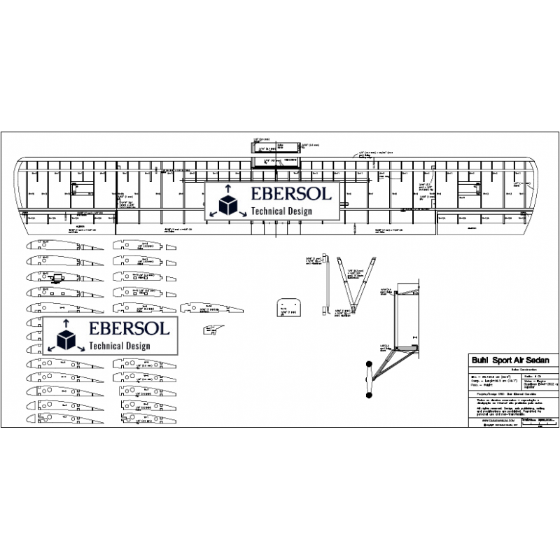 Buhl Sport Air Sedan - PDF - Electic - Downloadable Plans. (Stock Code ...