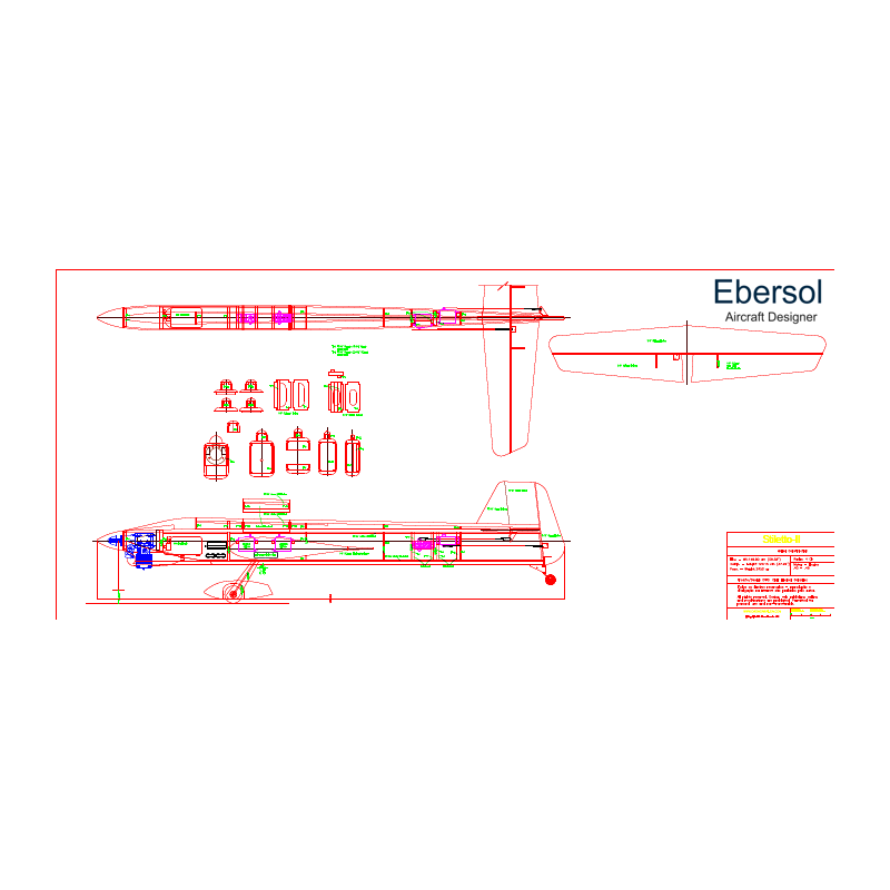 Stiletto II - PDF - Downloadable Plans. (Stock Code: 0065)