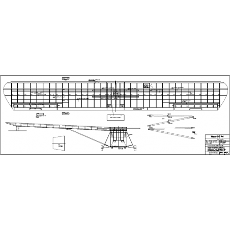 Waco CG 4A - PDF - 1:10 Scale Glider - Downloadable Plans. (Stock Code ...