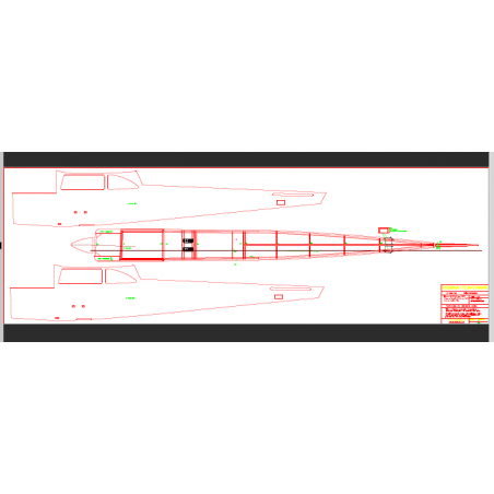 Cessna 172 SkyHawk - PDF - 1:4 Semi Scale - Downloadable Plans. (Stock ...