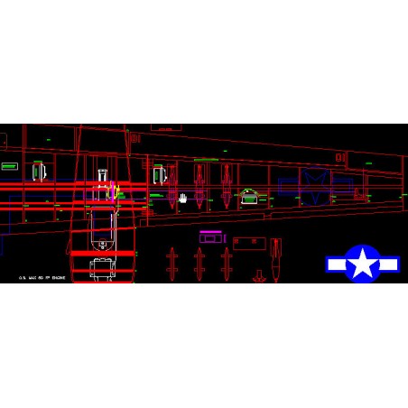 Grumman S2G Tracker - DWG - 1:10 Super Scale - 2 x .60 - Downloadable ...