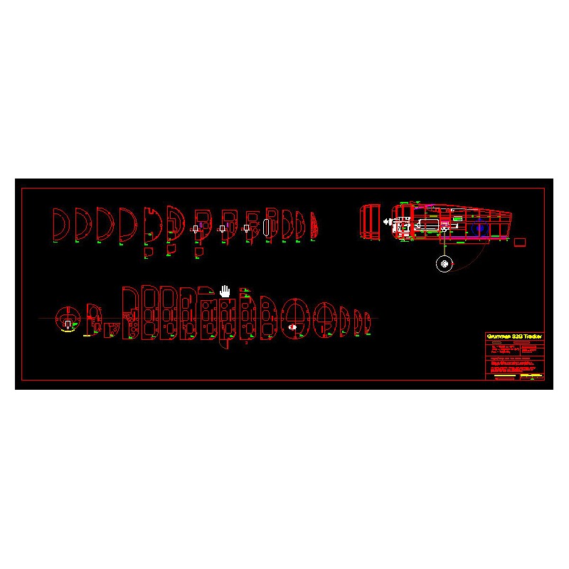 Grumman S2G Tracker - DXF - 1:10 Super Scale - 2 x .60 - Downloadable ...