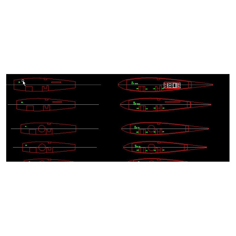 Grumman S2G Tracker - DXF - 1:10 Super Scale - 2 x .60 - Downloadable ...