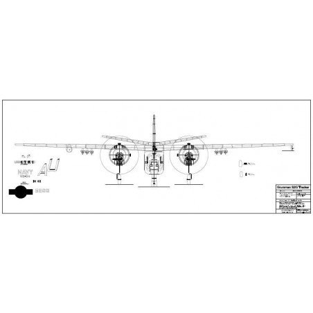 Grumman S2G Tracker - PDF - 1:10 Super Scale - 2 x .60 - Downloadable ...
