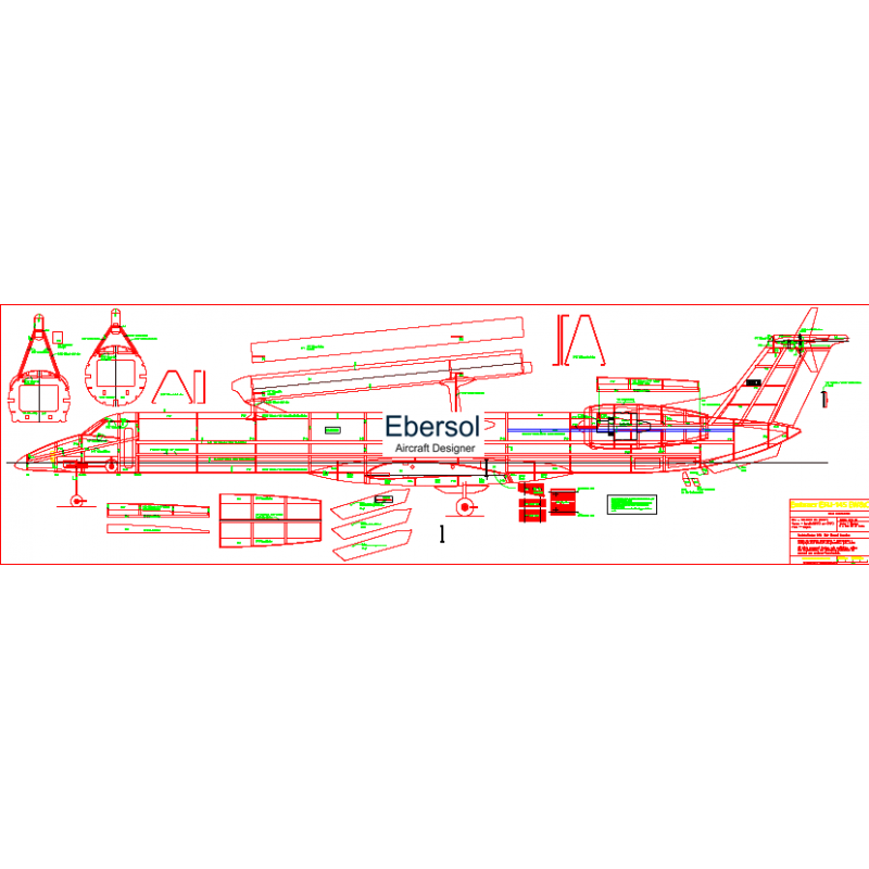 Embraer EWRJ-145 AEW-C - PDF - 1:10.28 Scale - Downloadable Plans ...