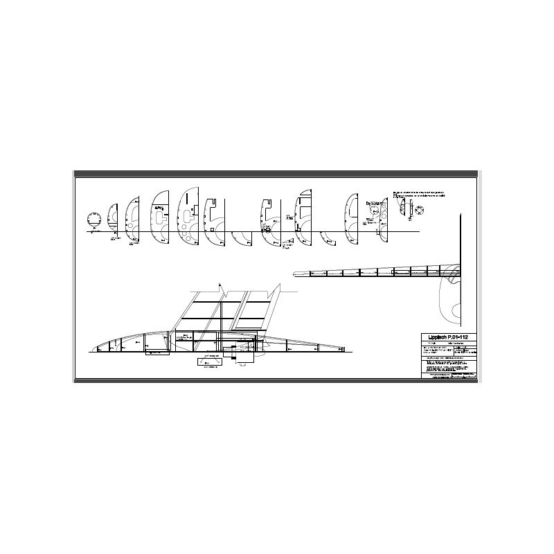 Lippisch P.01-112 - PDF - EDF-90 - Downloadable Plans. (Stock Code: 0140)