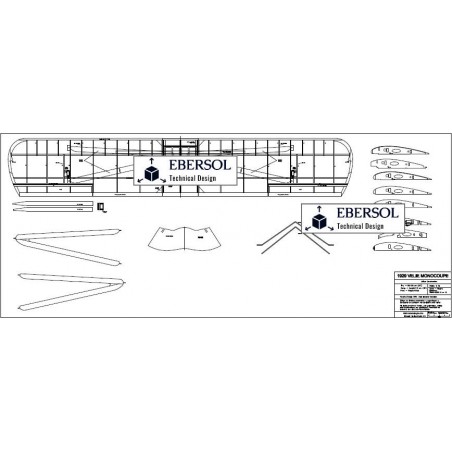Velie Monocoupe 1929 - PDF - Electric - Downloadable Plans. (Stock Code ...