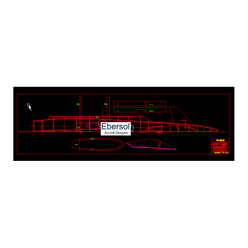 Eurofighter EF-2000 Typhoon - DWG - P-60 Turbine - Downloadable Plans ...