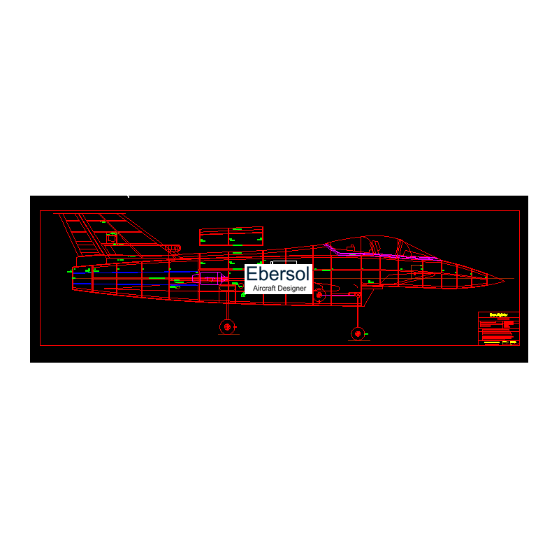 Eurofighter EF-2000 Typhoon - DXF - P-60 Turbine - Downloadable Plans ...