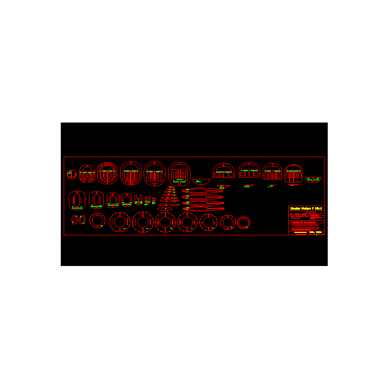 Gloster Meteor F-MK-8 - DXF - 1:5 Scale - Downloadable Plans. (Stock ...