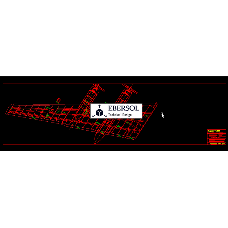 Tupolev Tu-114 - DXF - 1:14 Scale - Plans with Layers - Downloadable ...