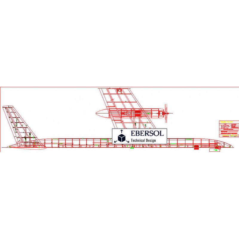 Tupolev Tu-114 - PDF - 1:14 Scale - Plans with Layers - Downloadable ...