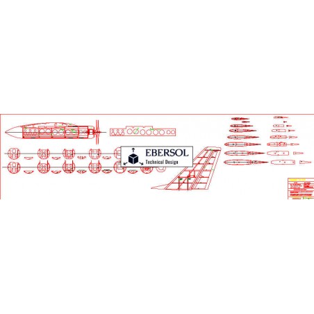 Tupolev Tu-114 - PDF - 1:14 Scale - Plans with Layers - Downloadable ...