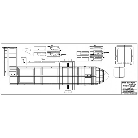 Short SC-7 Skyvan - PDF - 1:6.5 Scale - Downloadable Plans. (Stock Code ...