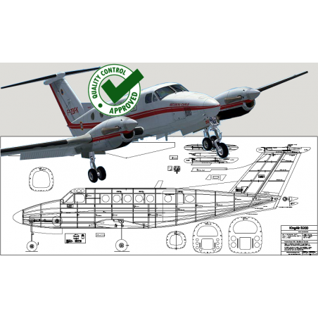 Beechcraft King Air B200 Pdf Gas 1 5 44 Scale Downloadable