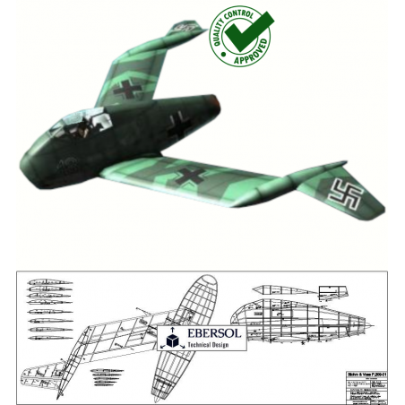 Blohm Voss P.209-01 - PDF - 1:6 Scale - EDF-90 - Downloadable Plans ...