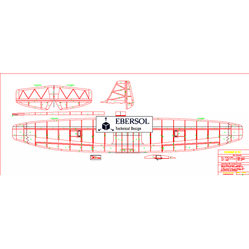 Skimmer Trainer - PDF - Downloadable Plans. (Stock Code: 0047)