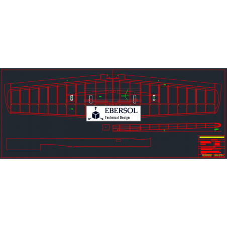 Super Tucano EMB-314 ALX - Pattern - DWG - Downloadable Plans. (Stock ...