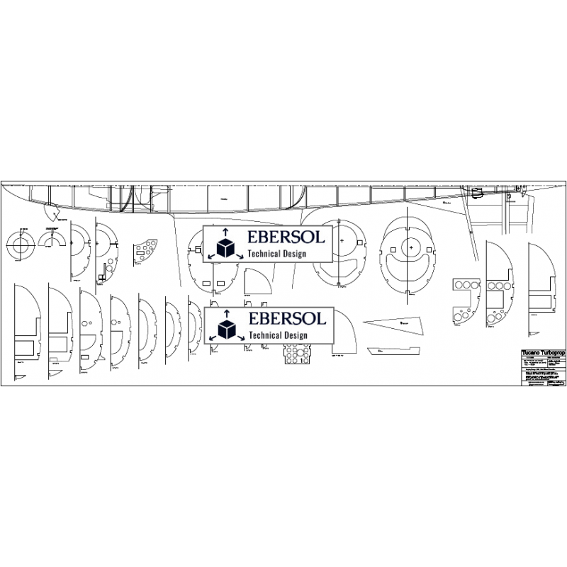 Tucano Turbo Prop - PDF - 1:4 Semi Scale - Downloadable Plans. (Stock ...