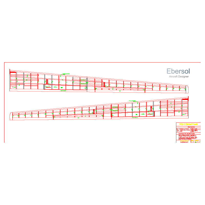 RQ-4 Global Hawk - PDF - 1:10 Scale - WS:157.45in - Downloadable Plans ...