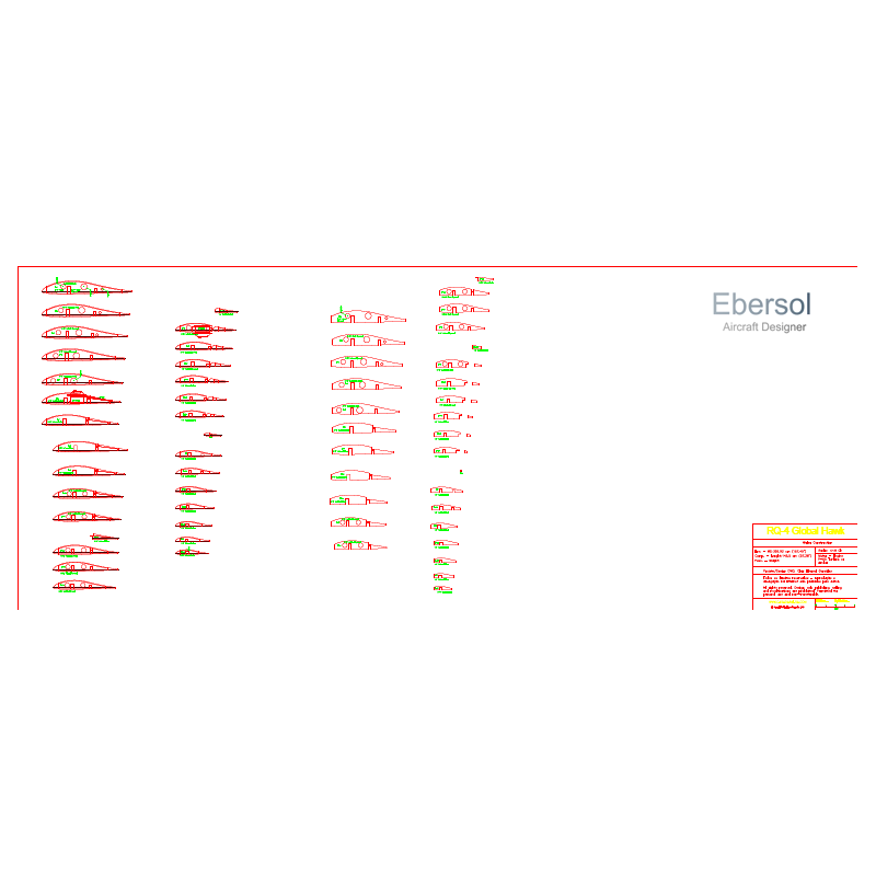 RQ-4 Global Hawk - PDF - 1:10 Scale - WS:157.45in - Downloadable Plans ...